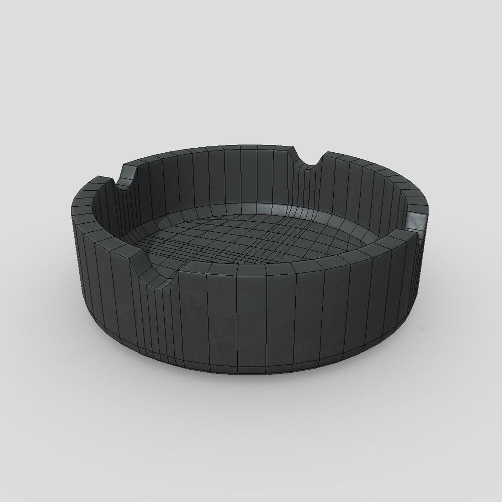 (FREE PRODUCT) Ashtray 3D Model