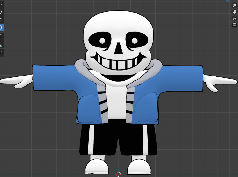 Game Accurate Sans 3D Model