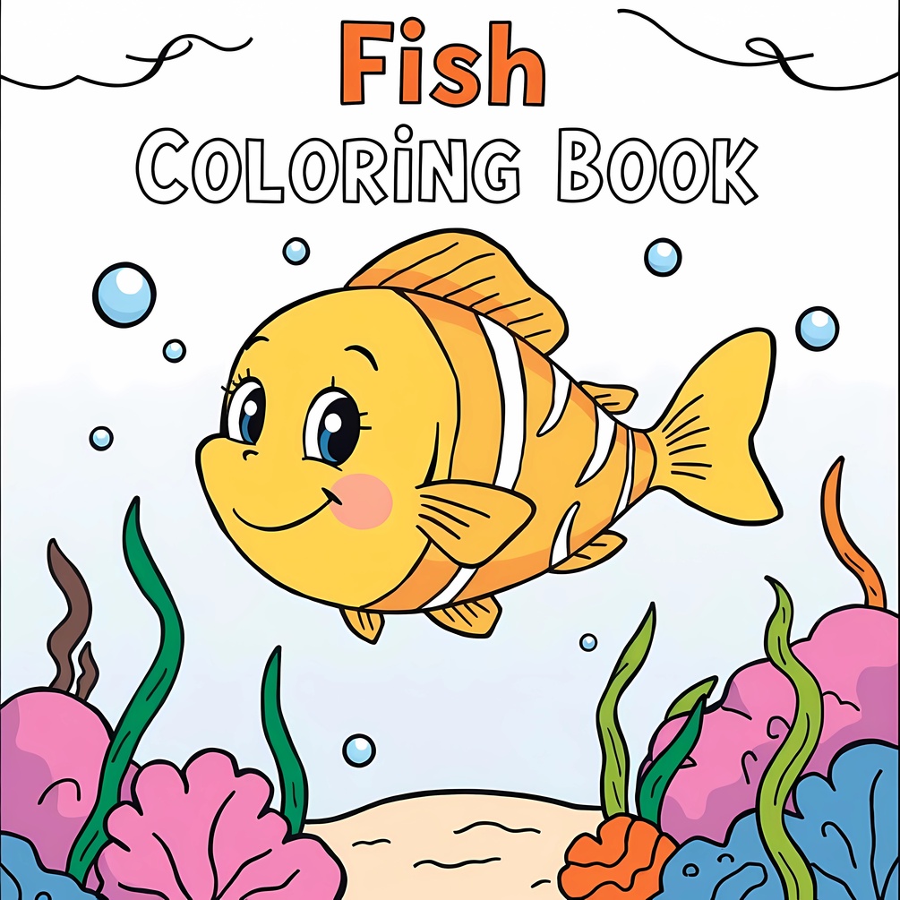 Fish Coloring Book