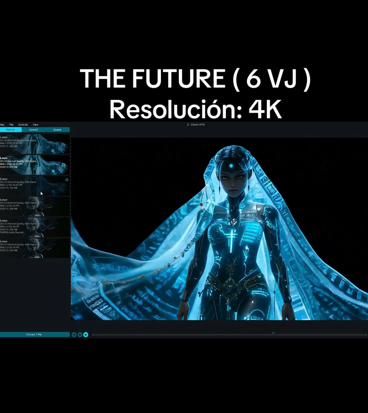 THE FUTURE 4K ( 6 VJ )