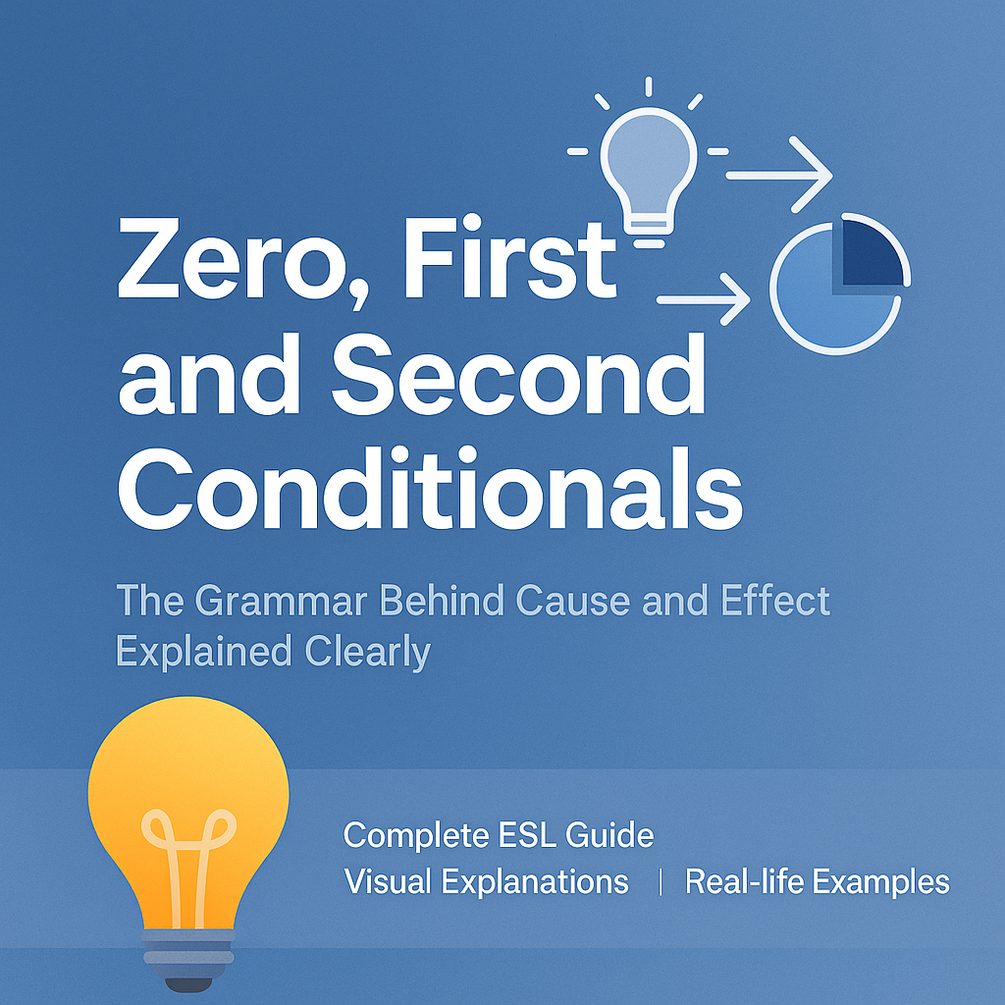 Zero, First Conditionals – English Grammar Lesson
