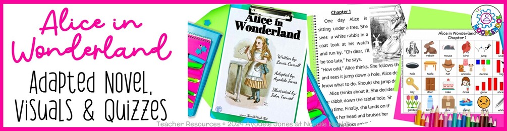 Alice in Wonderland - An Adapted Novel for Special Education