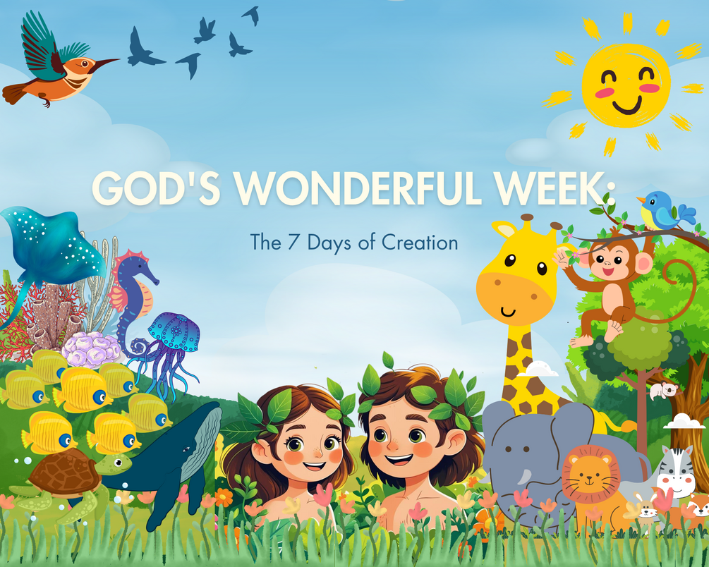 God's Wonderful Creation (Children's E-book and Worksheet)