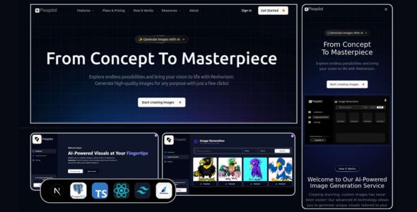 Full-Stack Source Code for an Advanced AI Image Generation Platform