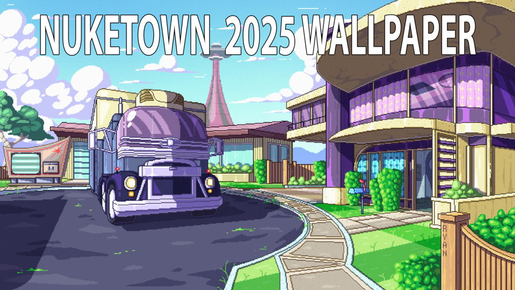 Visiting Nuketown 2025 Wallpaper