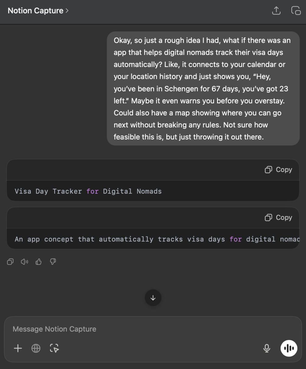 Notion Capture - GPT