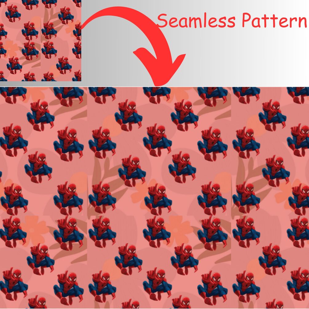 Cartoon Digital Seamless Pattern Texture,Digital Download,Journal Print ...