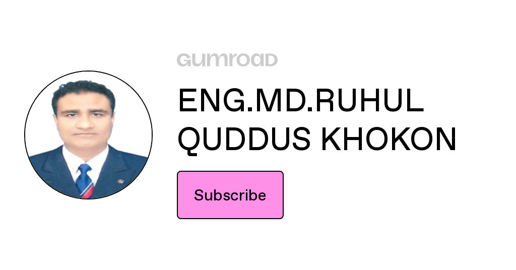 ENG.MD.RUHUL QUDDUS KHOKON