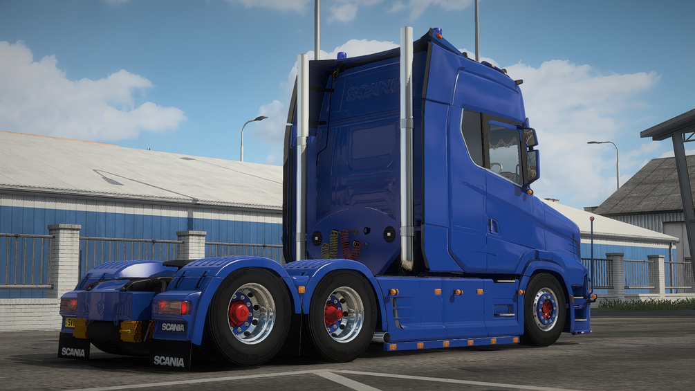 [ETS2] Scania NGT Sideskirt With Pipe