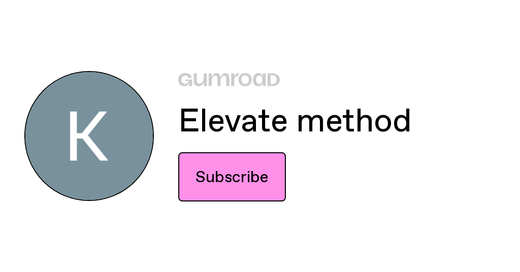 Elevate method