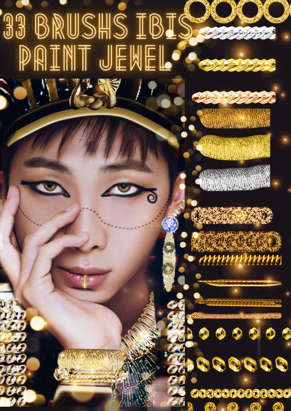 33 jewel brush ibis paint