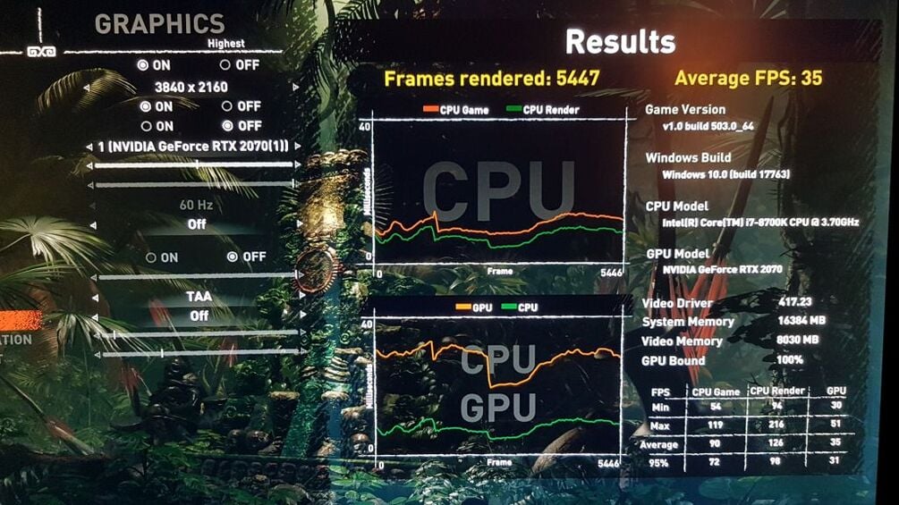 PRINT GAMING BENCHMARK