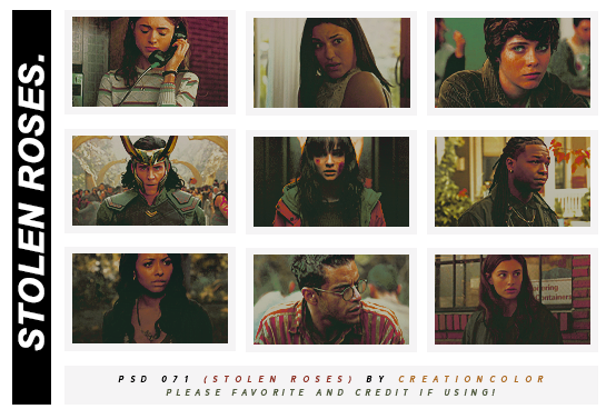 PSD 071 (STOLEN ROSES)