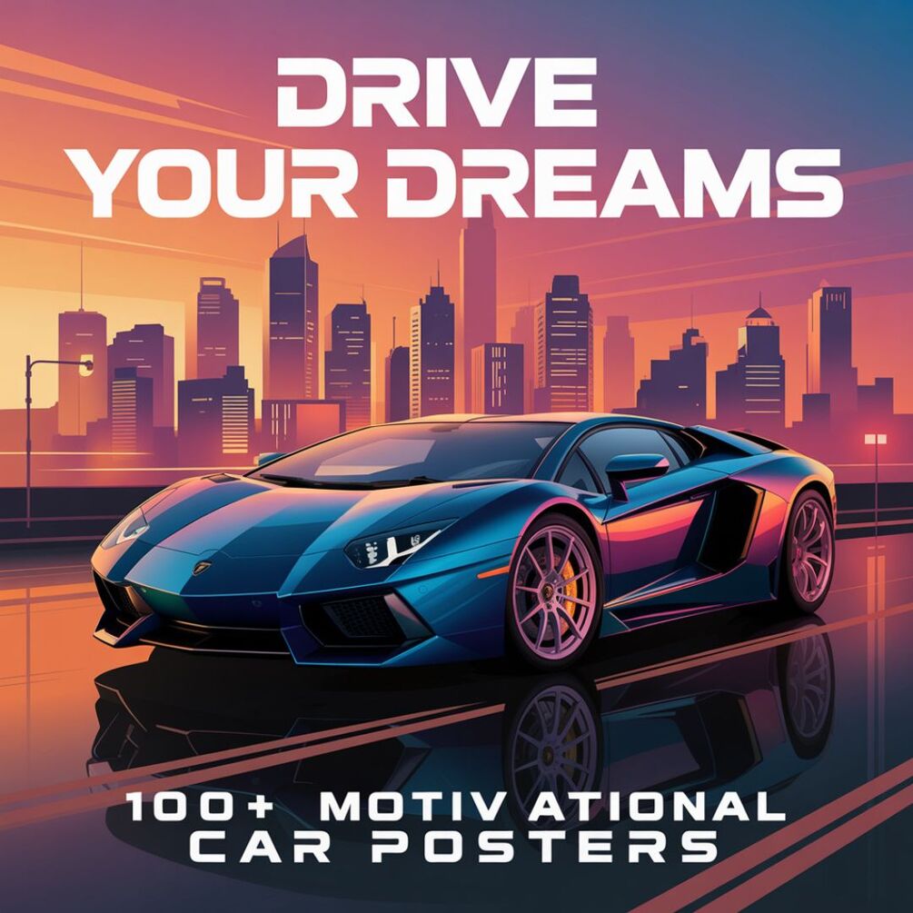 100+ Motivational Cars Posters