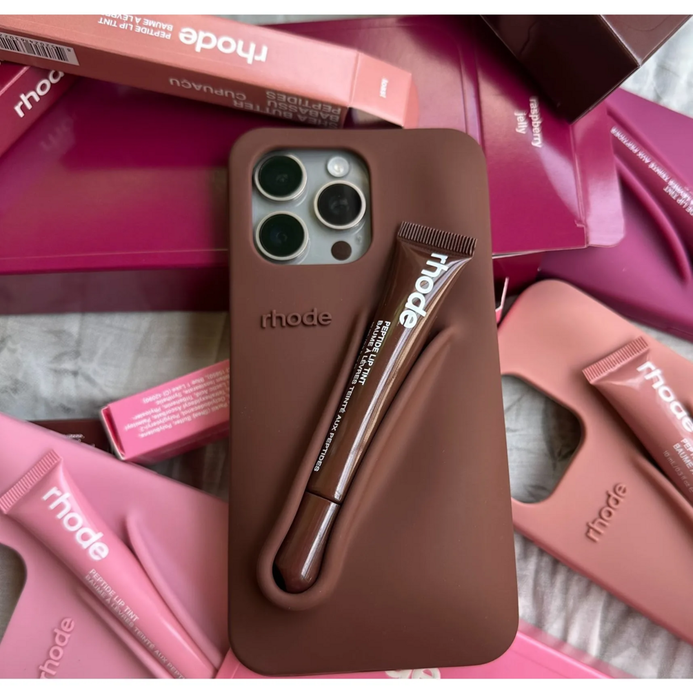 Limited Edition Rhode Espresso Raspberry Jelly Ribbon Case for iPhone ...