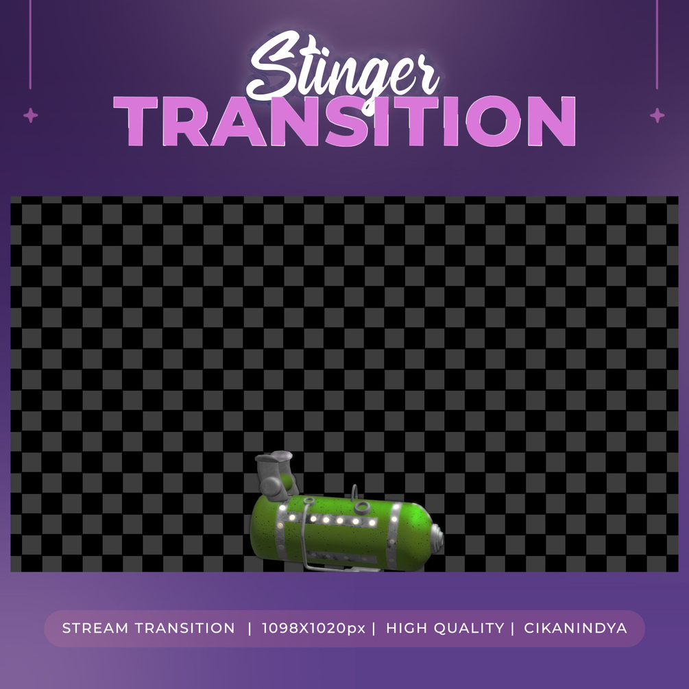Animated Stinger Transition Contaminated Gas | Hazardous Steam ...