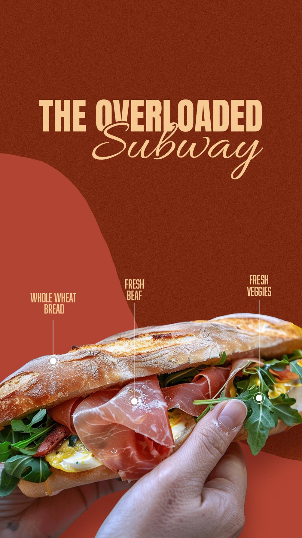 The Overloaded Subway Social Media Template