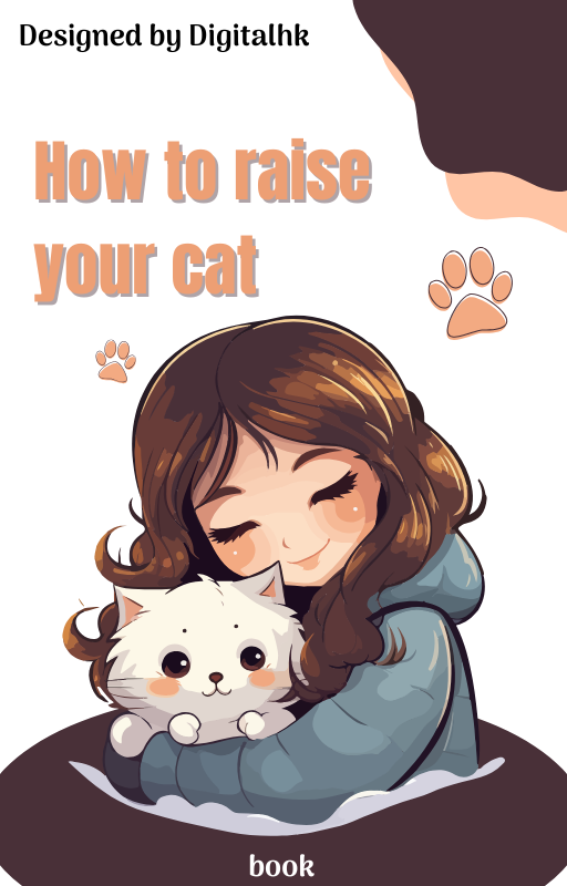 E-book on how to raise a cat