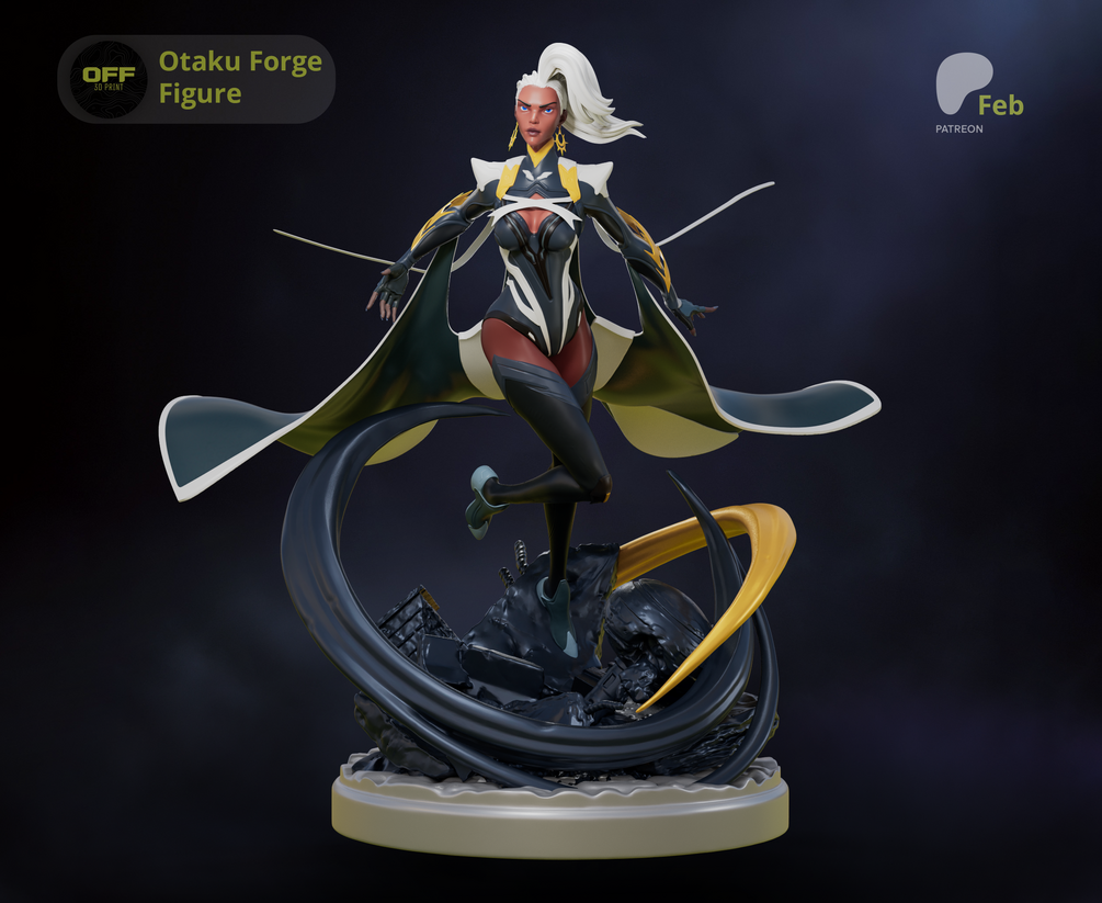 Storm - Marvel Rivals Fanart - 3D Print Model