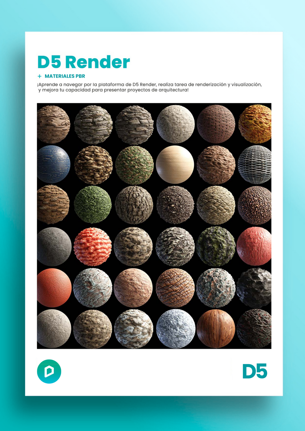 Materiales PBR - D5 Render