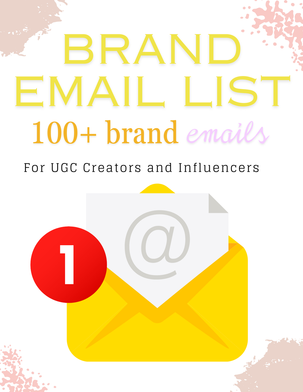 PR Brand Email List