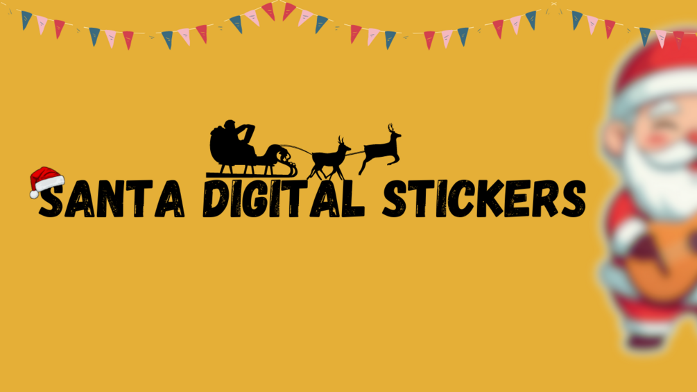 SANTA MOOD DIGITAL STICKERS