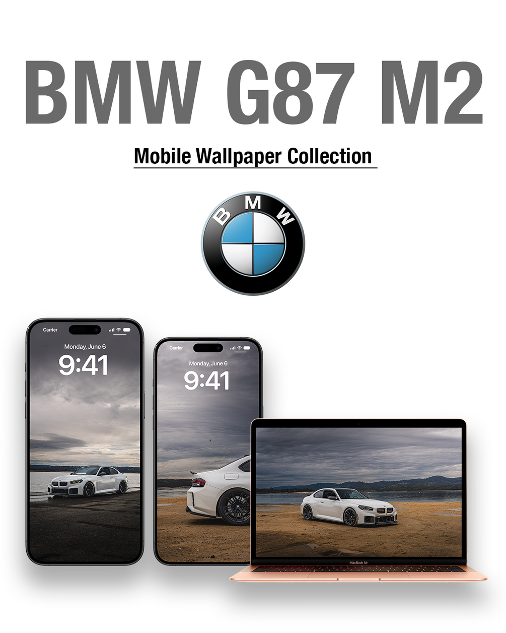 FREE BMW G87 M2 Mobile Wallpaper Pack
