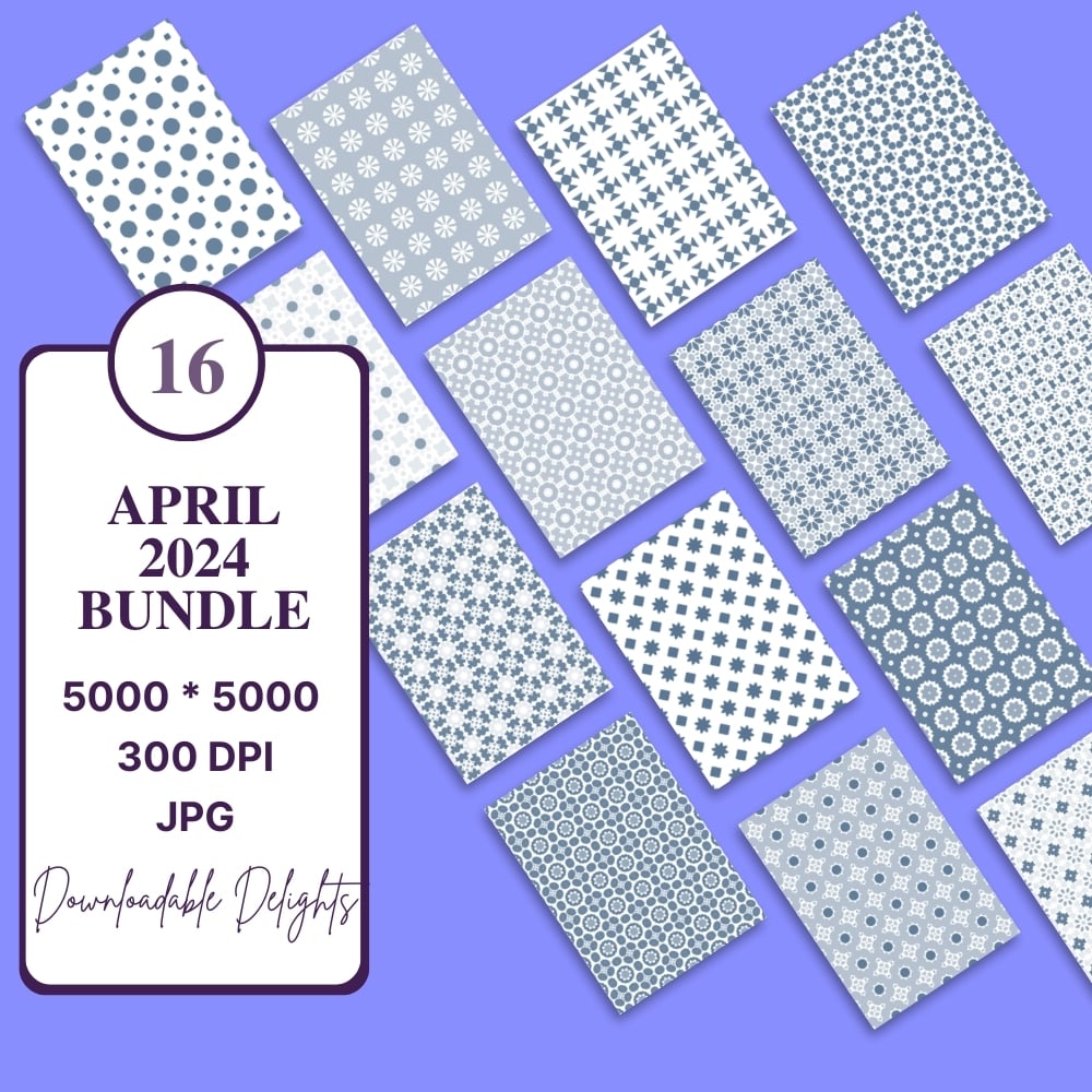 April 2024 Patterns Bundle