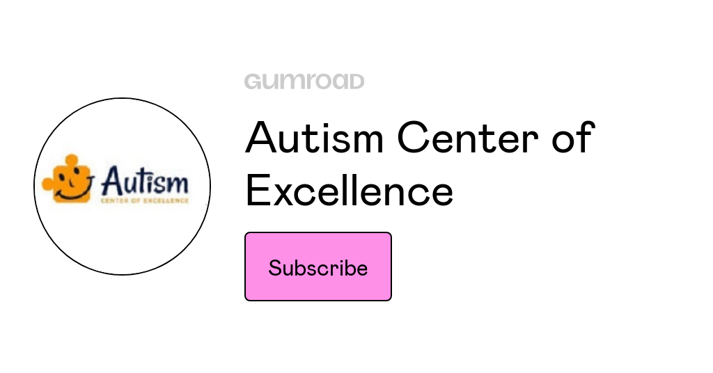 Autism Center of Excellence