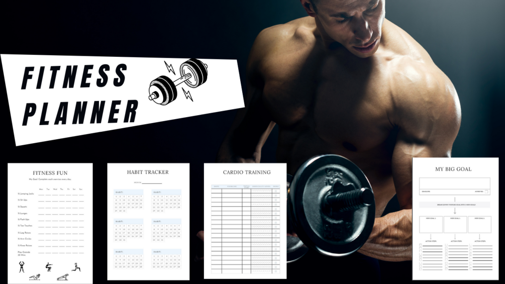 Create your own success with the ultimate fitness planner