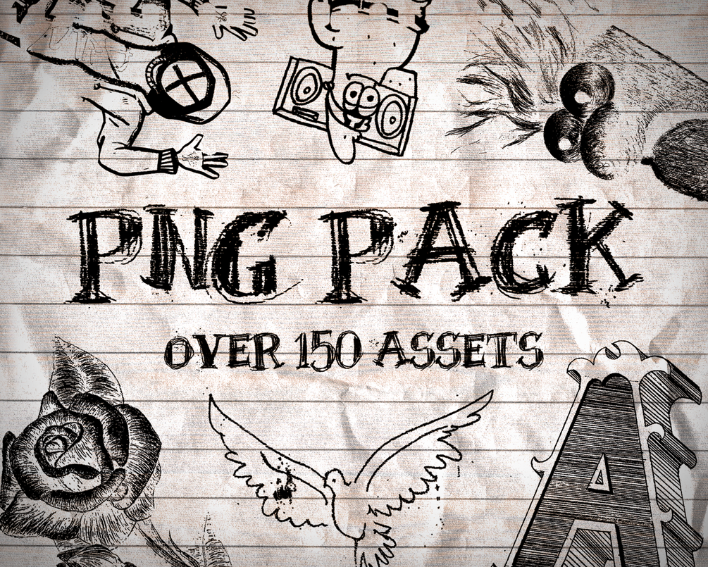 PNG Pack (Over 150 Assets)