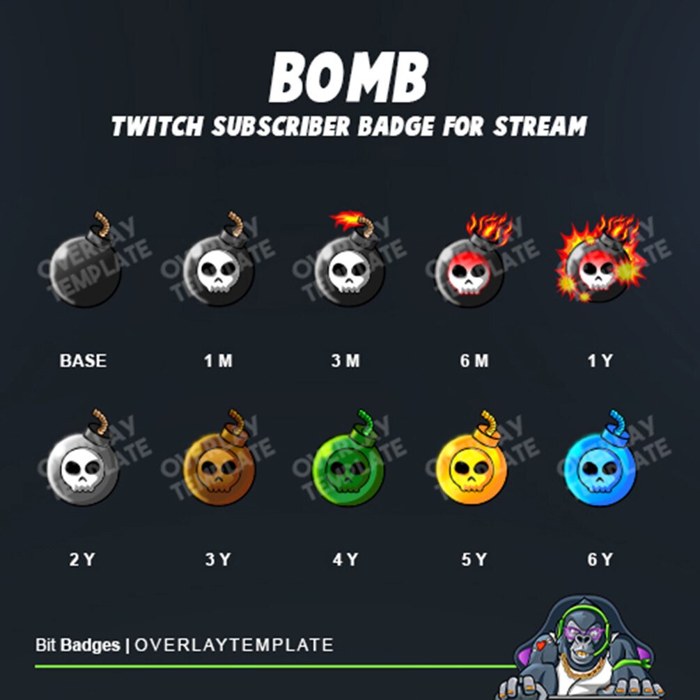 Bomb – Bit Badges