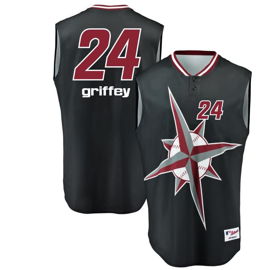 Ken Griffey Jr. Seattle Mariners (Turn Ahead The Clock) Jersey