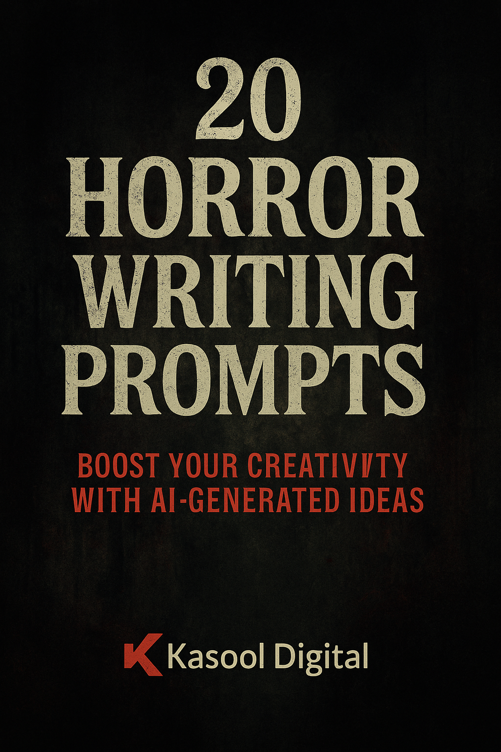20 AI Horror Writing Prompts (PDF) – Create Scary Stories Fast