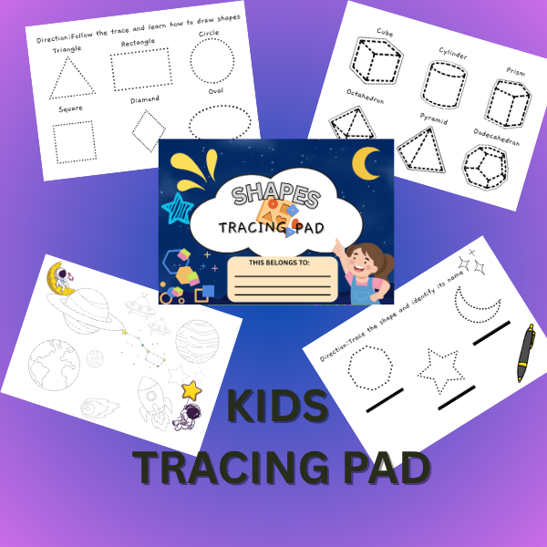 Kids Busy Pad Bundle + 1 coloring book