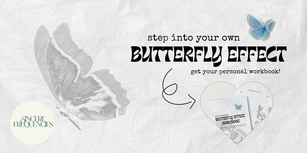 The Butterfly Effect Workbook 🦋 (Digital PDF - 12 Pages)