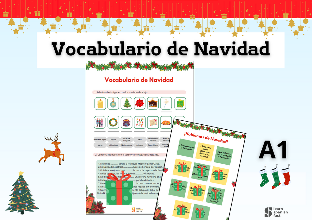 Vocabulario de Navidad A1