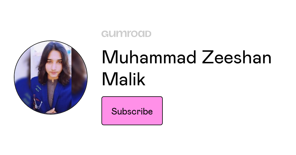 Muhammad Zeeshan Malik