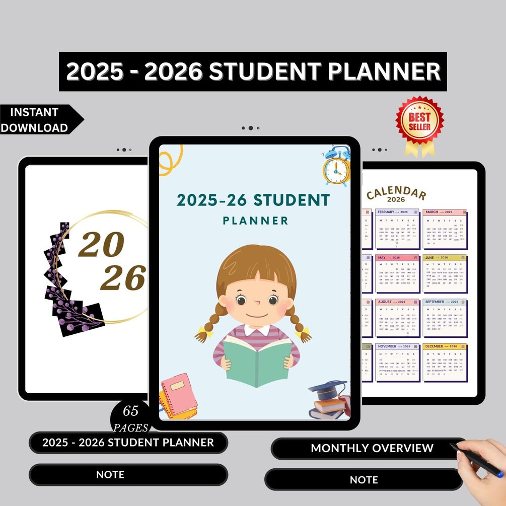 2025–2026 Student Planner PDF