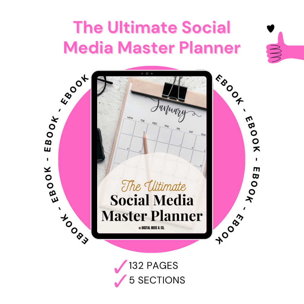 The Ultimate Social Media Master Planner (eBook)