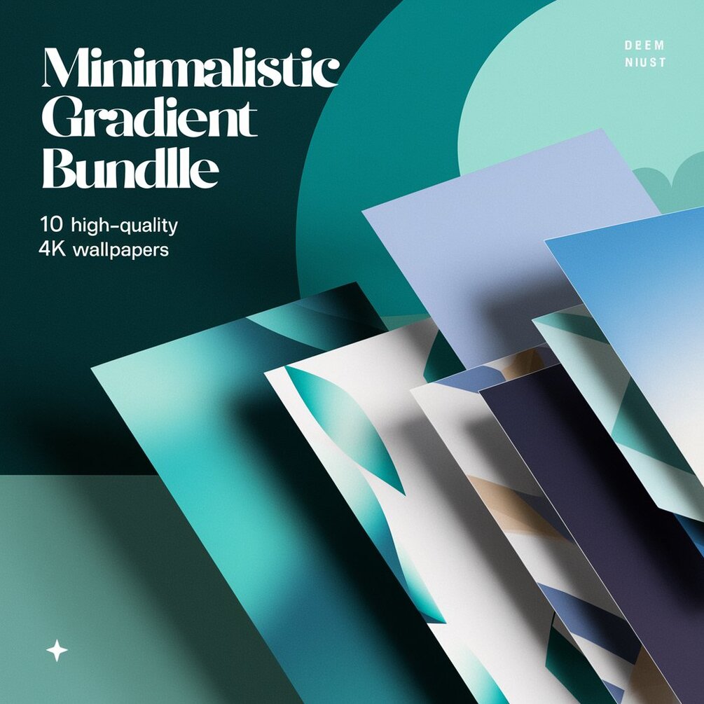 Minimalistic Gradient Bundle - 4K Wallpaper Collection