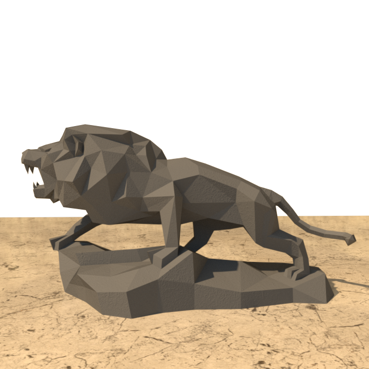 Lion Papercraft