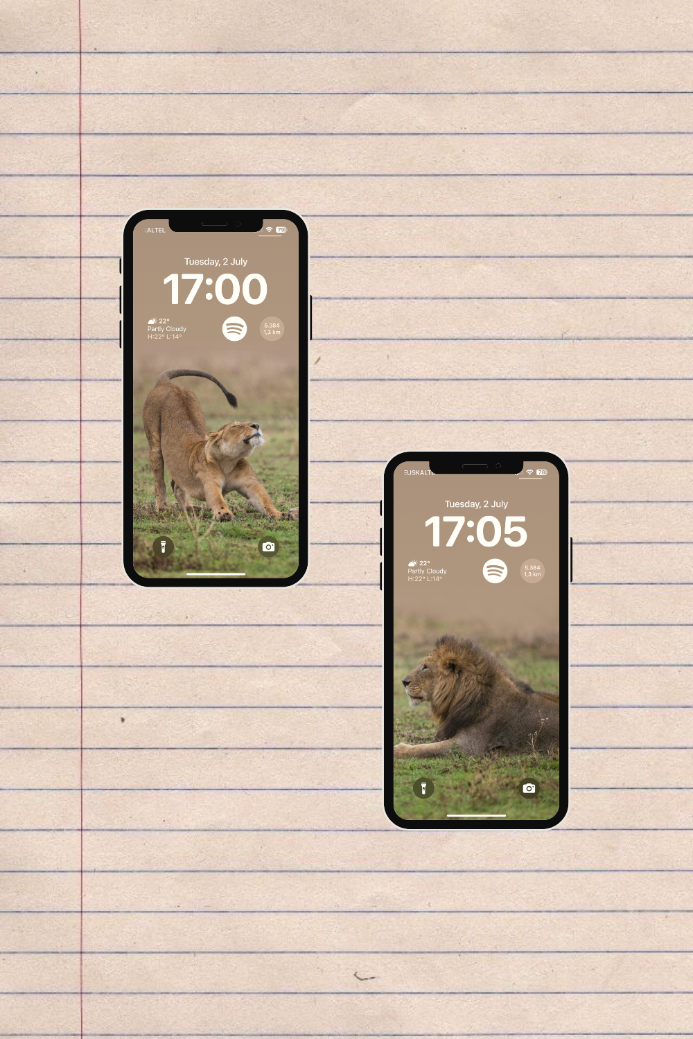 Free HD matching iPhone wallpaper lockscreen