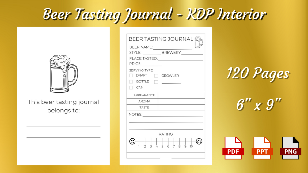 KDP Interior: Beer Tasting Journal