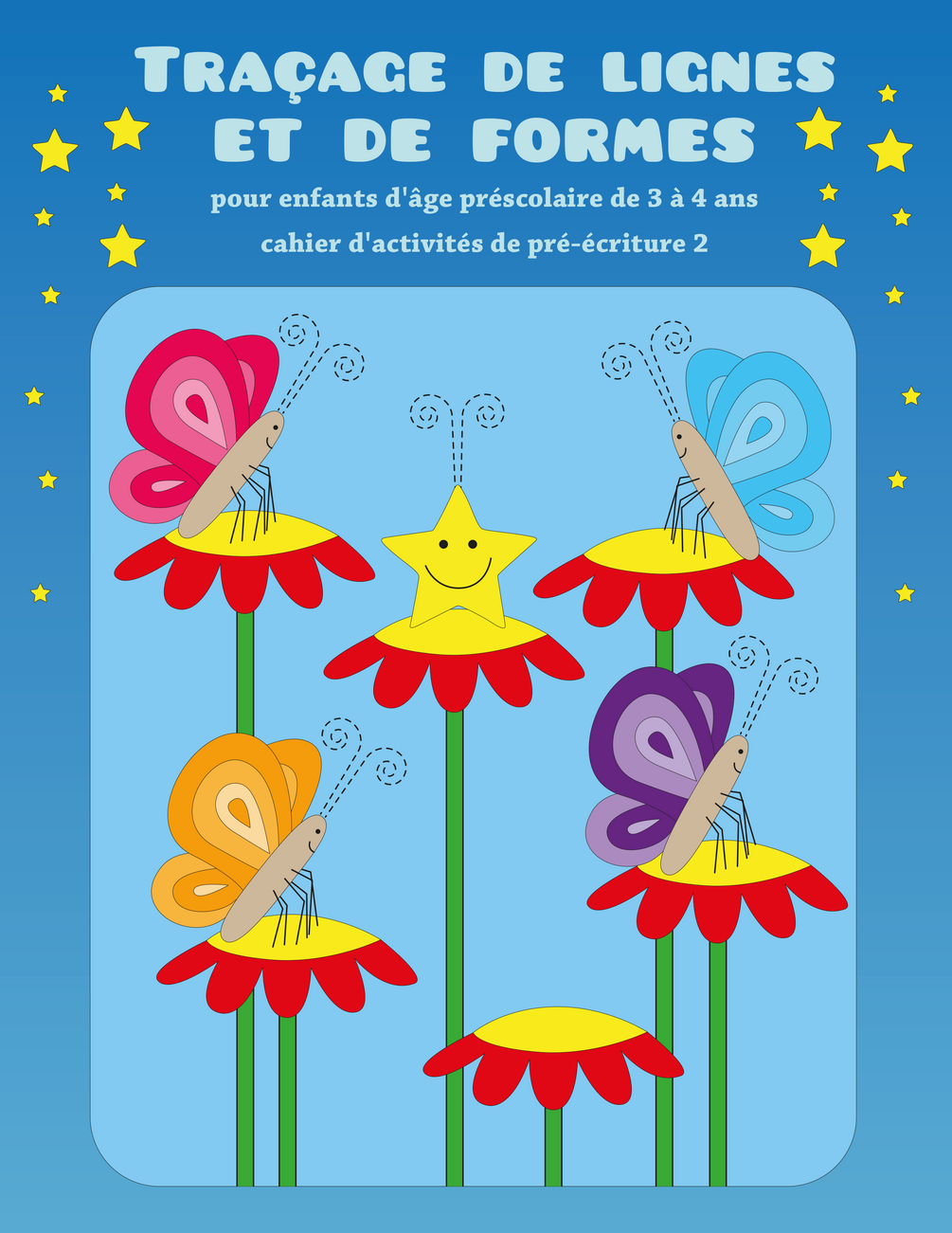 Traçage de lignes et de formes pour enfants d'âge préscolaire de 3 à 4 ...