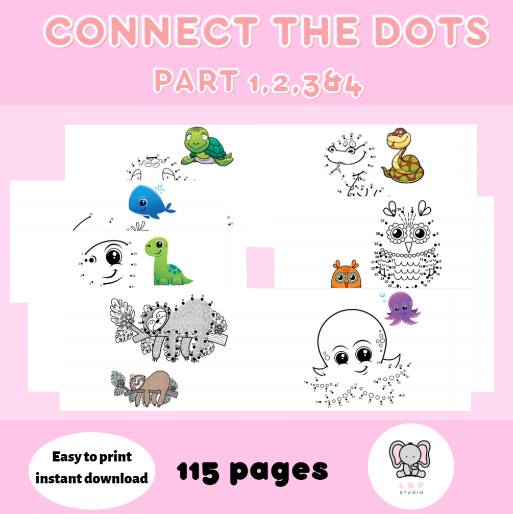 connect the dots parts 1,2,3&4