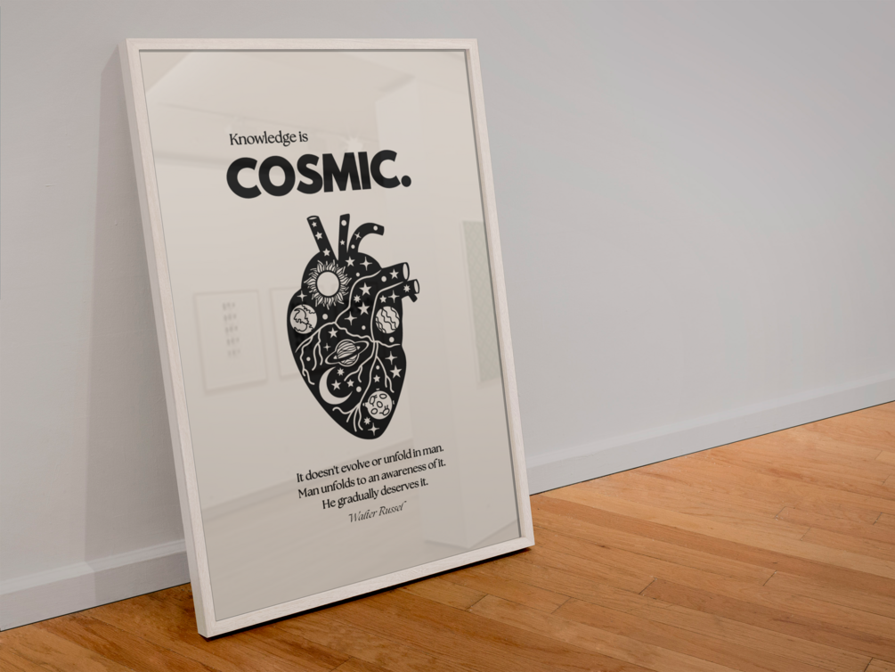 Cosmic Knowledge | DIGITAL Art Print duo