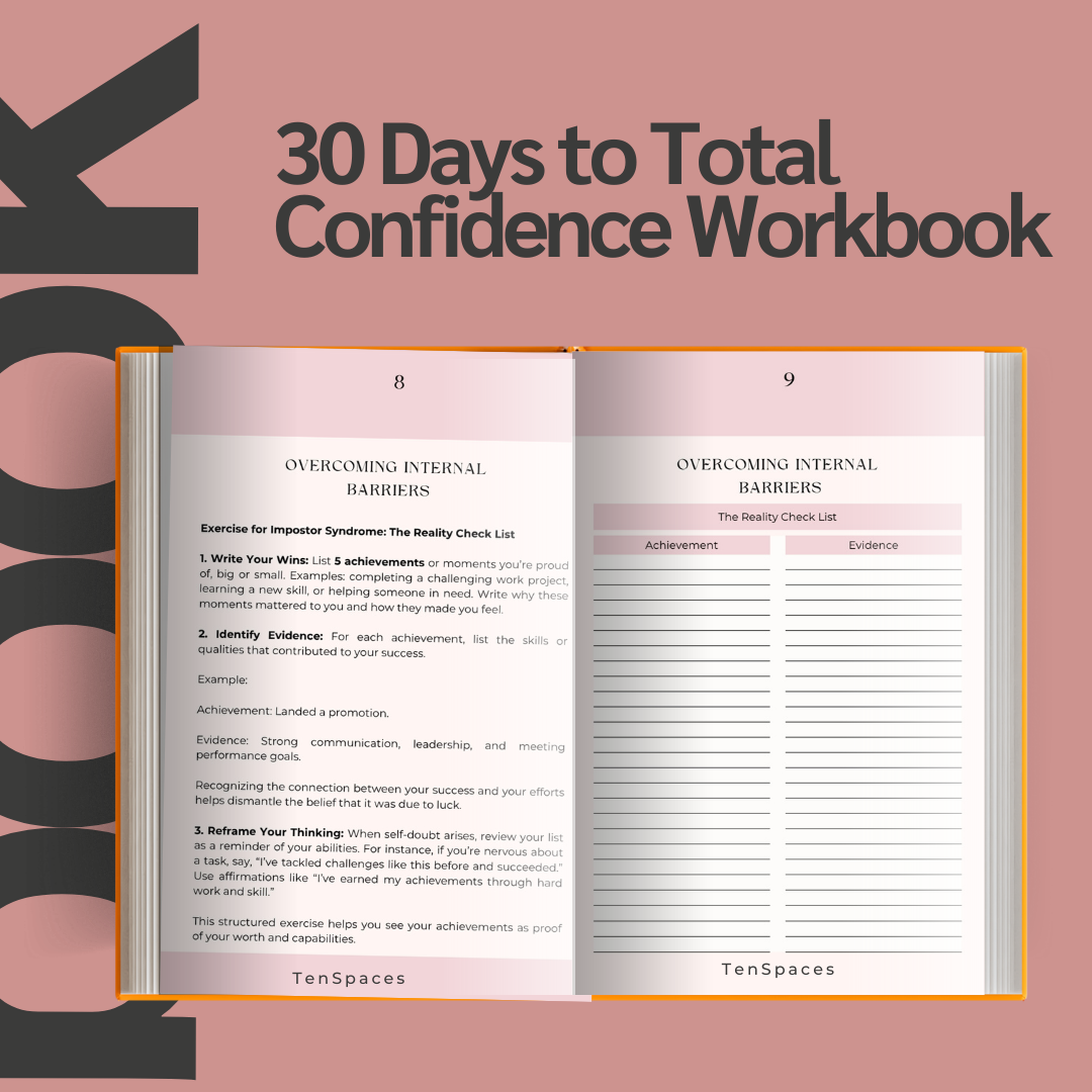 30 Days to Total Confidence Workbook
