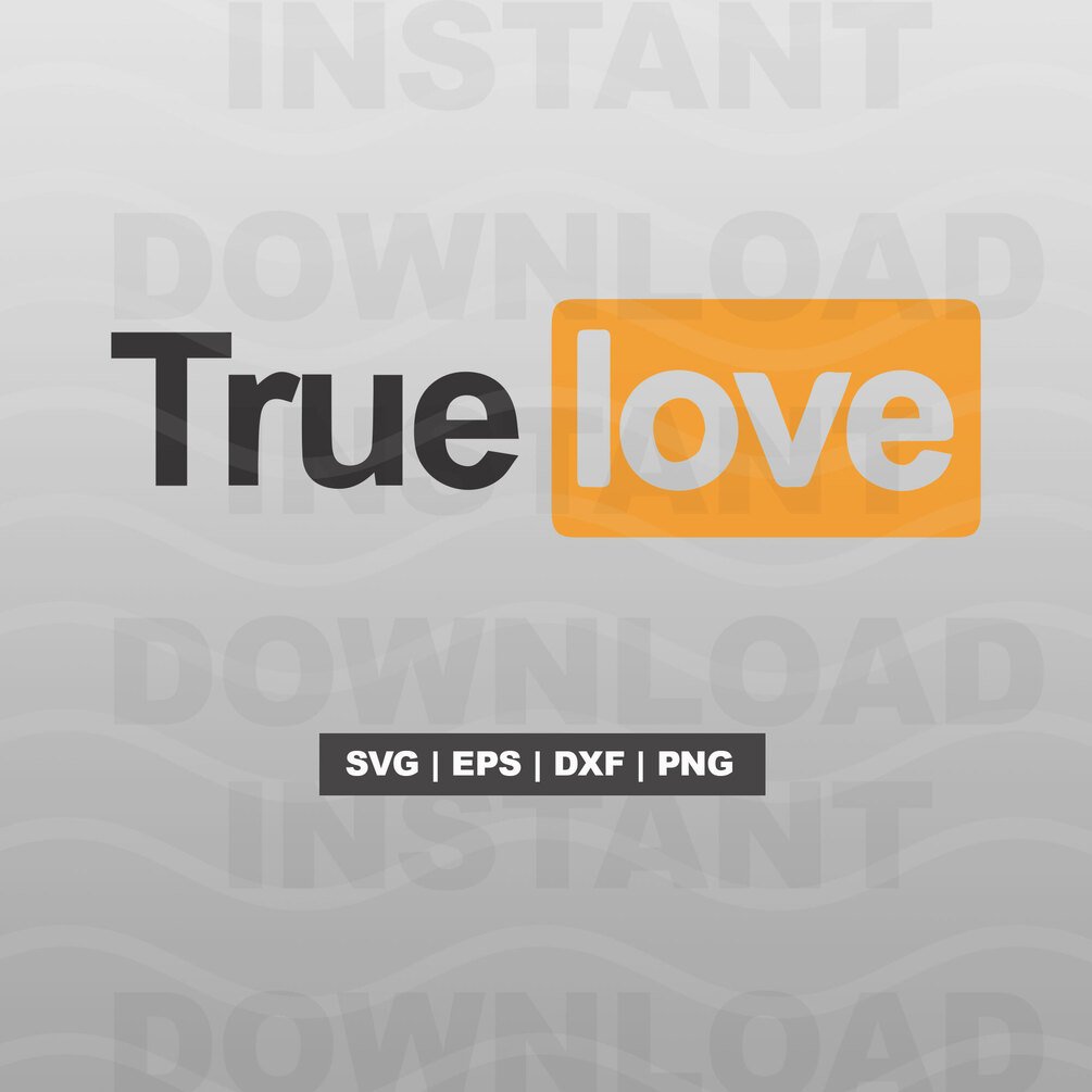True Love SVG File