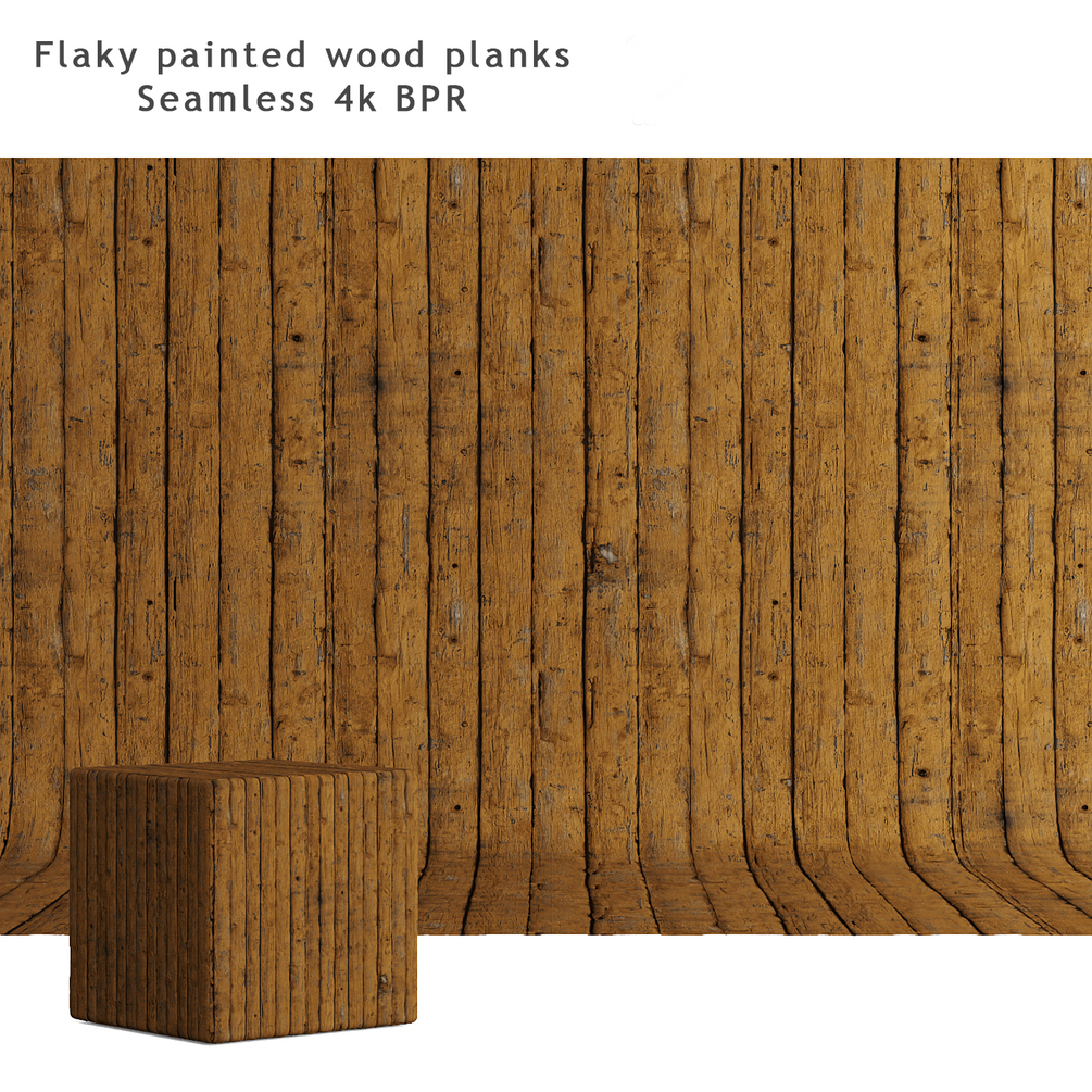 Corona wood material 4k for 3ds Max - Painted boards 02